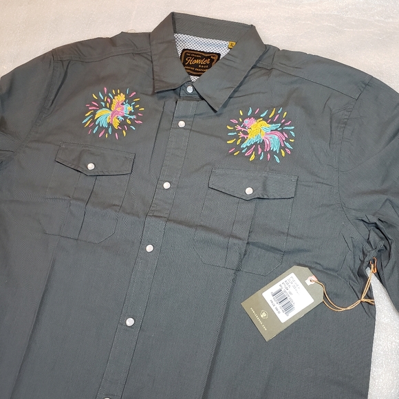 Howler Brothers | Shirts | Nwt Howler Mens Xl Dos Gallos Rooster Gaucho ...